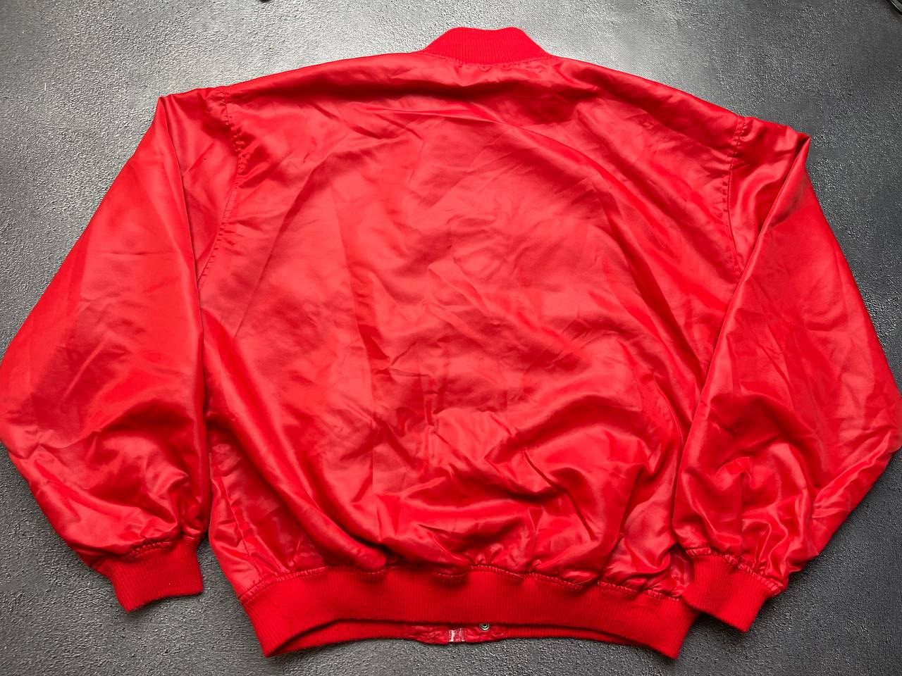 NASCAR Ducati performance red nylon bomber jacket | Grailed