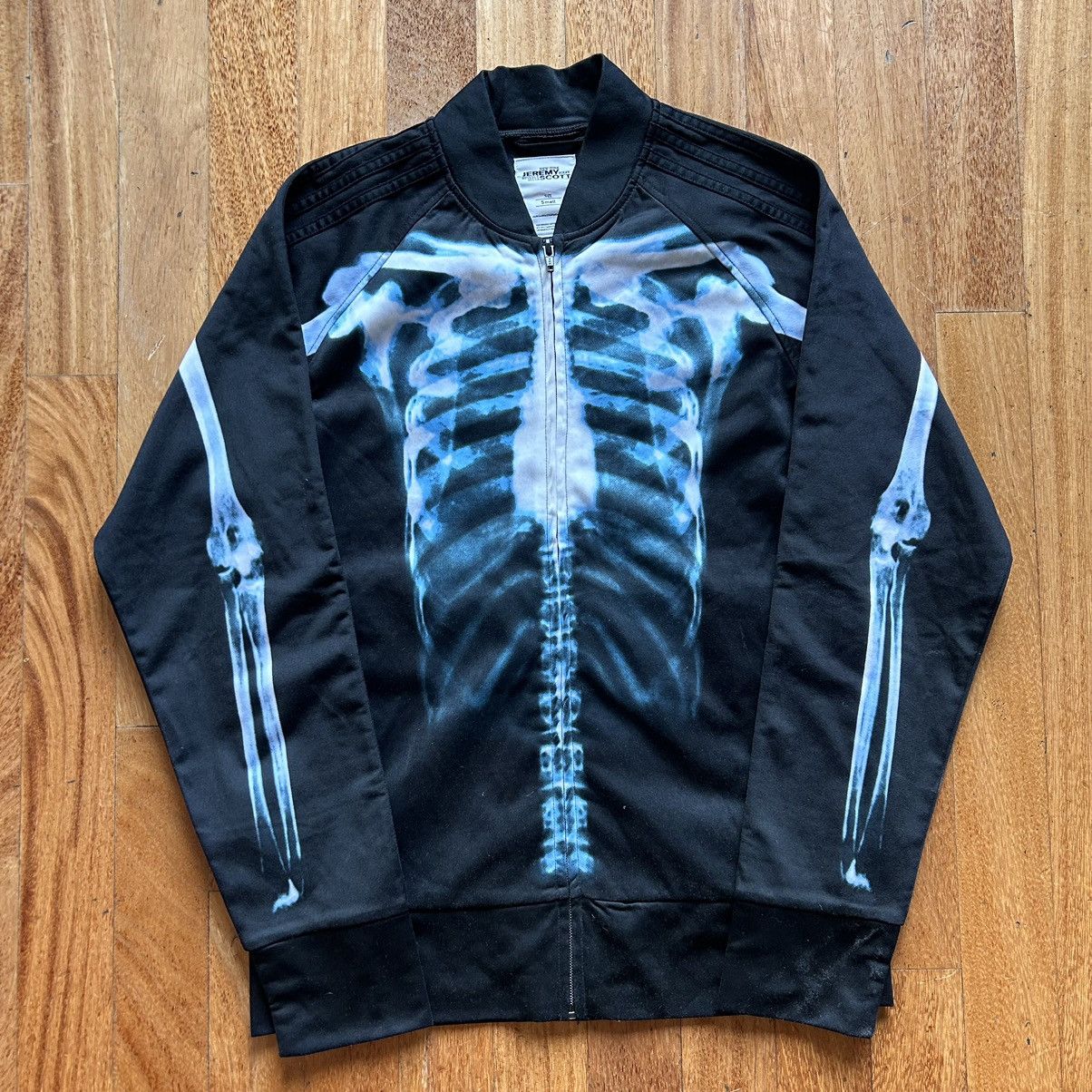 Adidas × Jeremy Scott Jeremy Scott x Adidas X-RAY skeleton jacket | Grailed