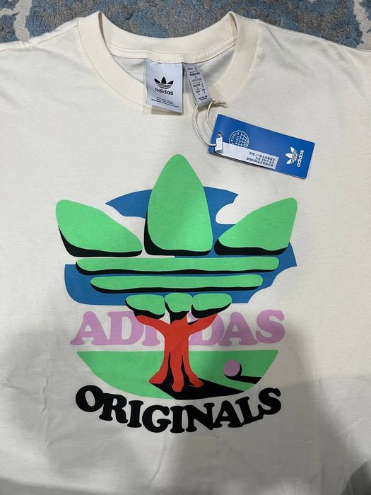 Adidas Adidas Trefoil Big Logo Tree Tshirt | Grailed