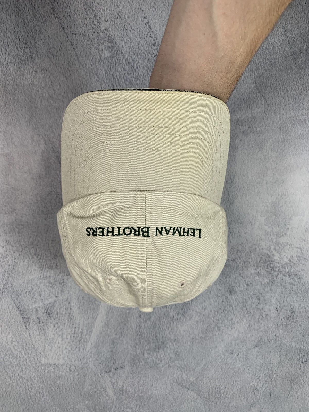 Vintage Vintage 90s Lehman Brothers big logo bank cap hat | Grailed