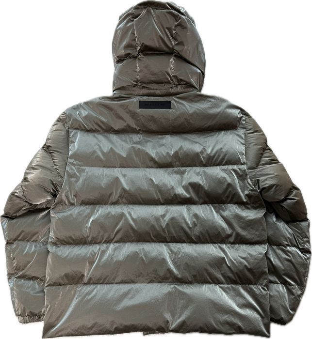 Alyx 1017 ALYX 9SM Nightrider Puffer Jacket Silver Green | Grailed