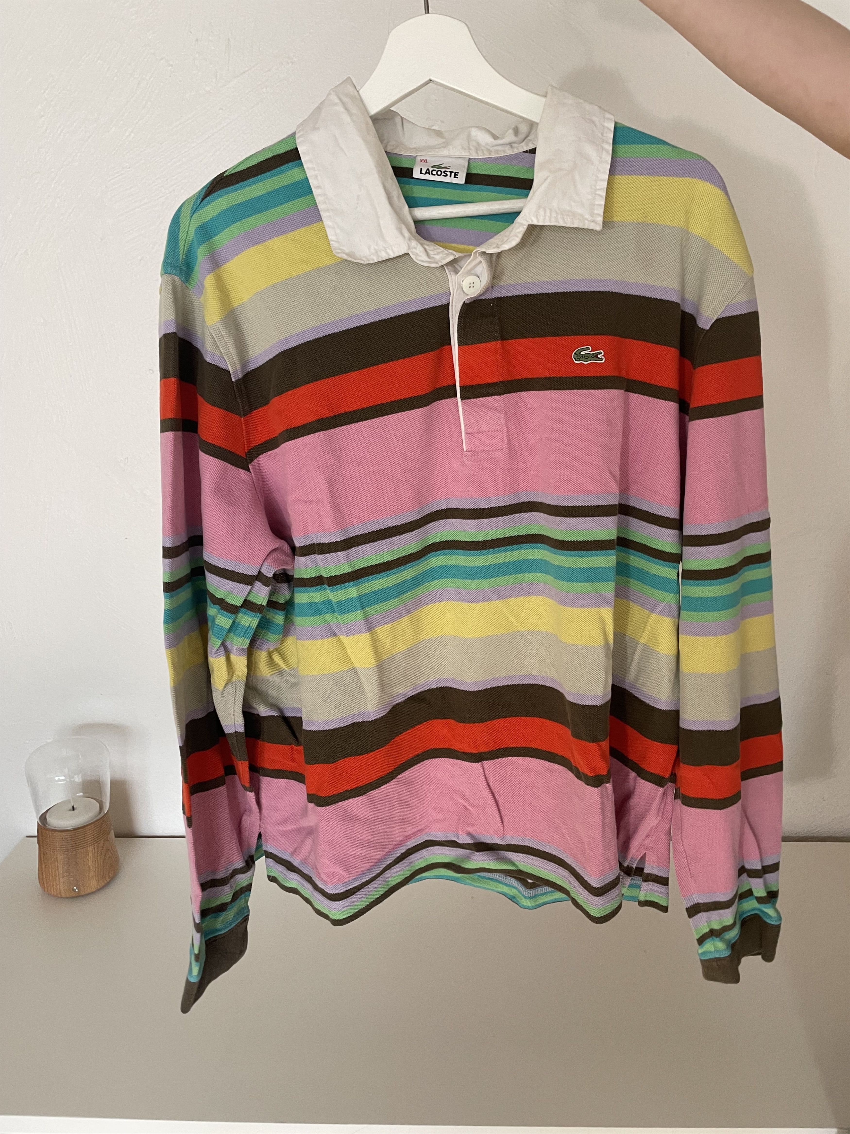 Lacoste Lacoste Rainbow Polo | Grailed