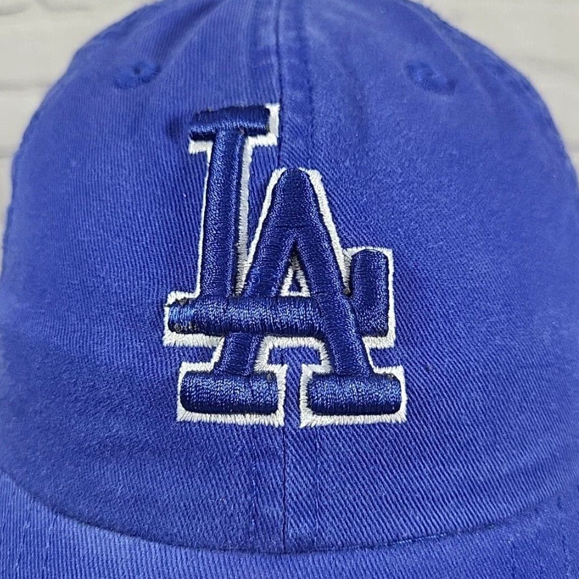 Vintage Authentic Classic Blue Adjustable Baseball Cap from LA New Era ...