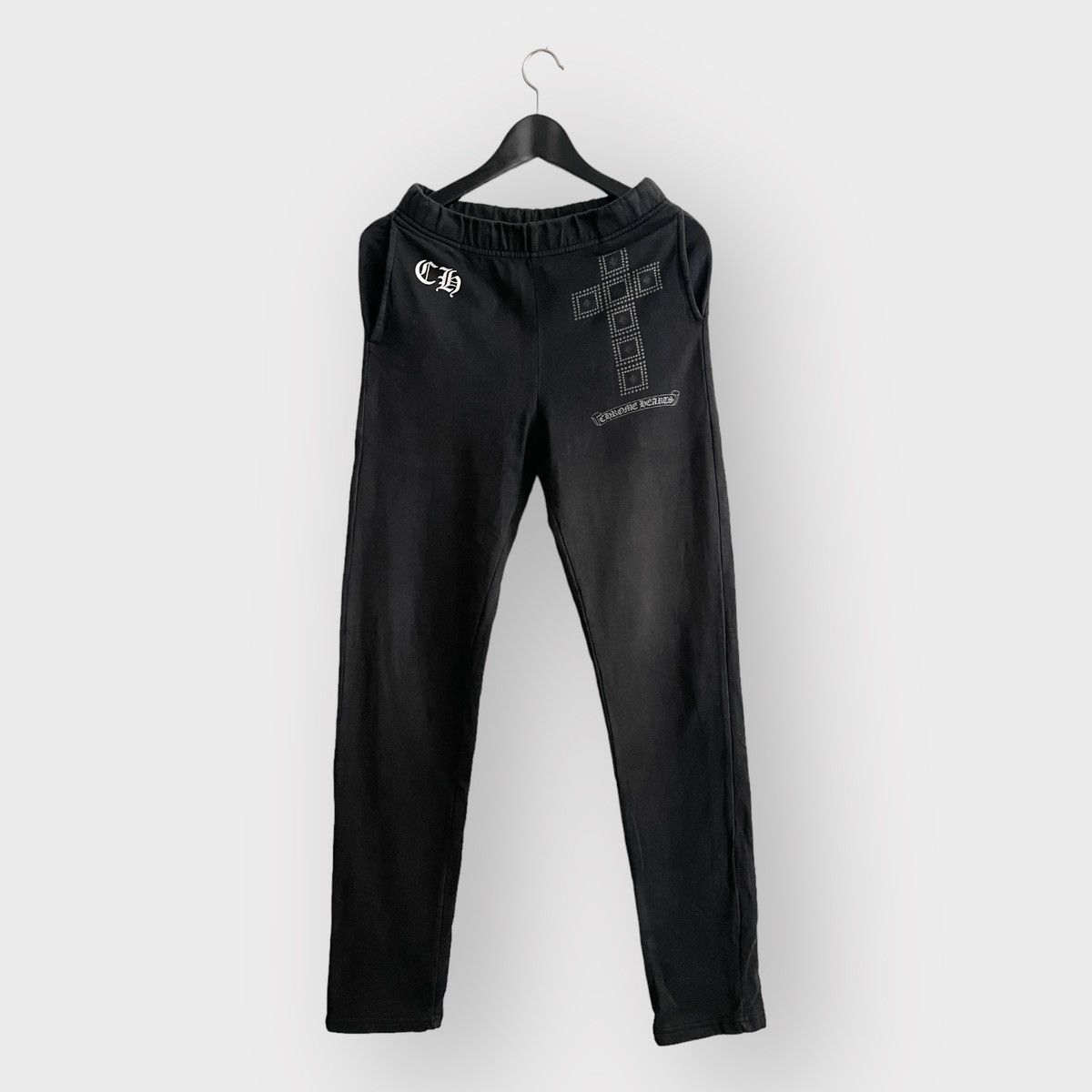 Vintage STEAL! 2000s Chrome Hearts Matrix Crosses Sweatpants | Grailed
