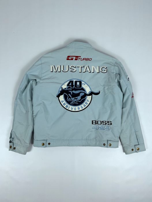 Vintage Vintage Ford Mustang 40th anniversary racing jacket | Grailed