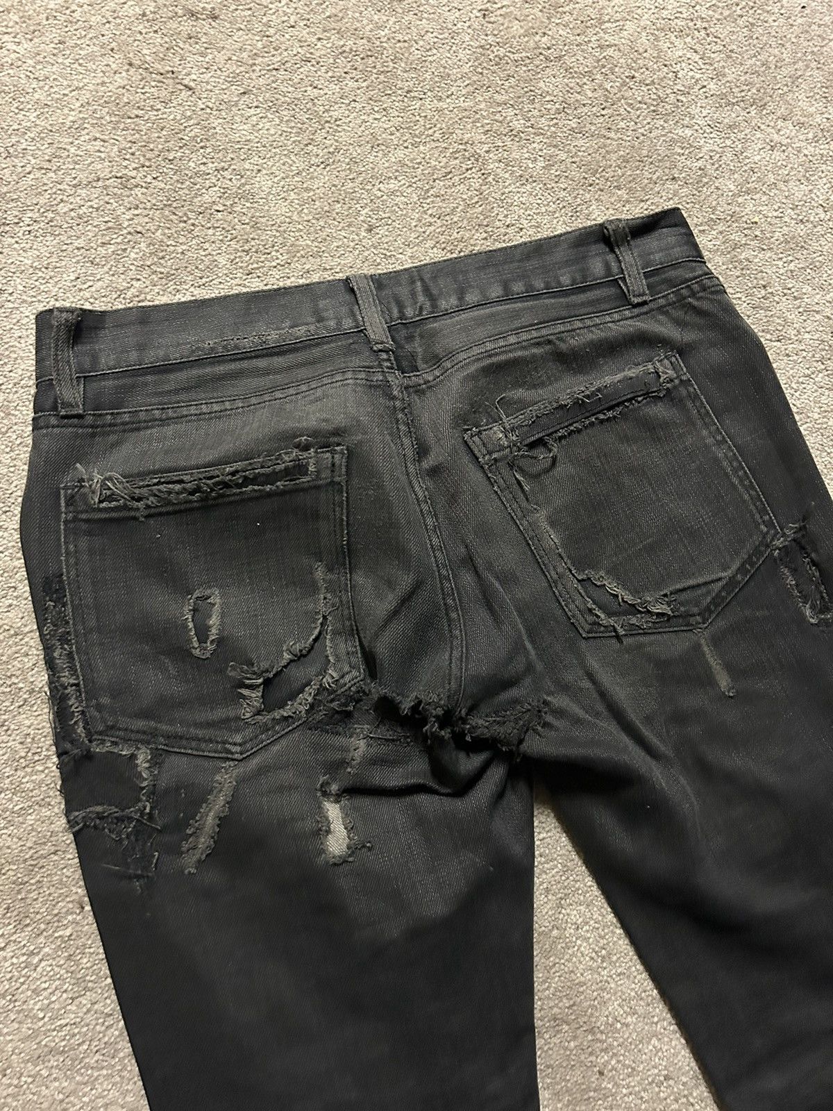 Raf Simons × Raf by Raf Simons Raf Simon’s Destroyed Zombie Double ...