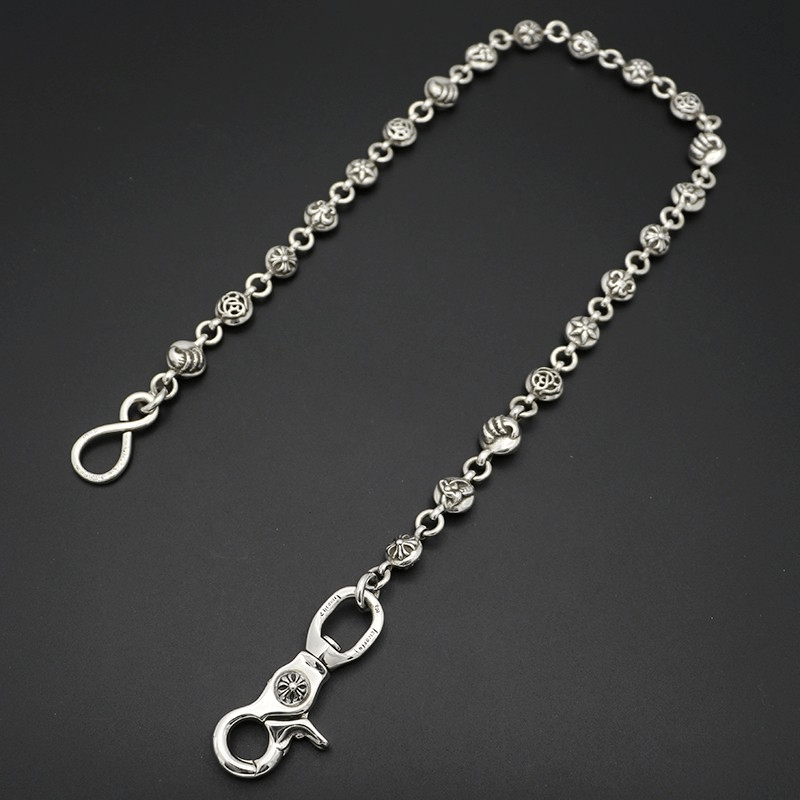 Chrome Hearts Chrome Hearts Multi Ball Wallet Chain Long | Grailed