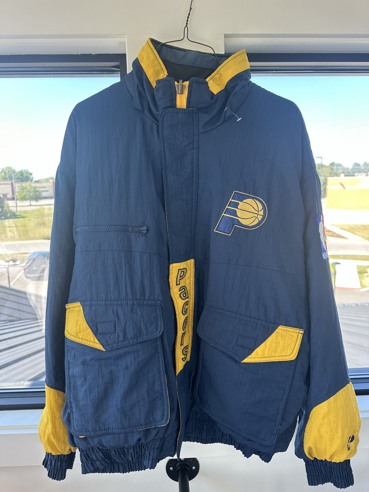 NBA × Pro Player × Vintage Vintage Indiana Pacers Pro Player Jacket ...