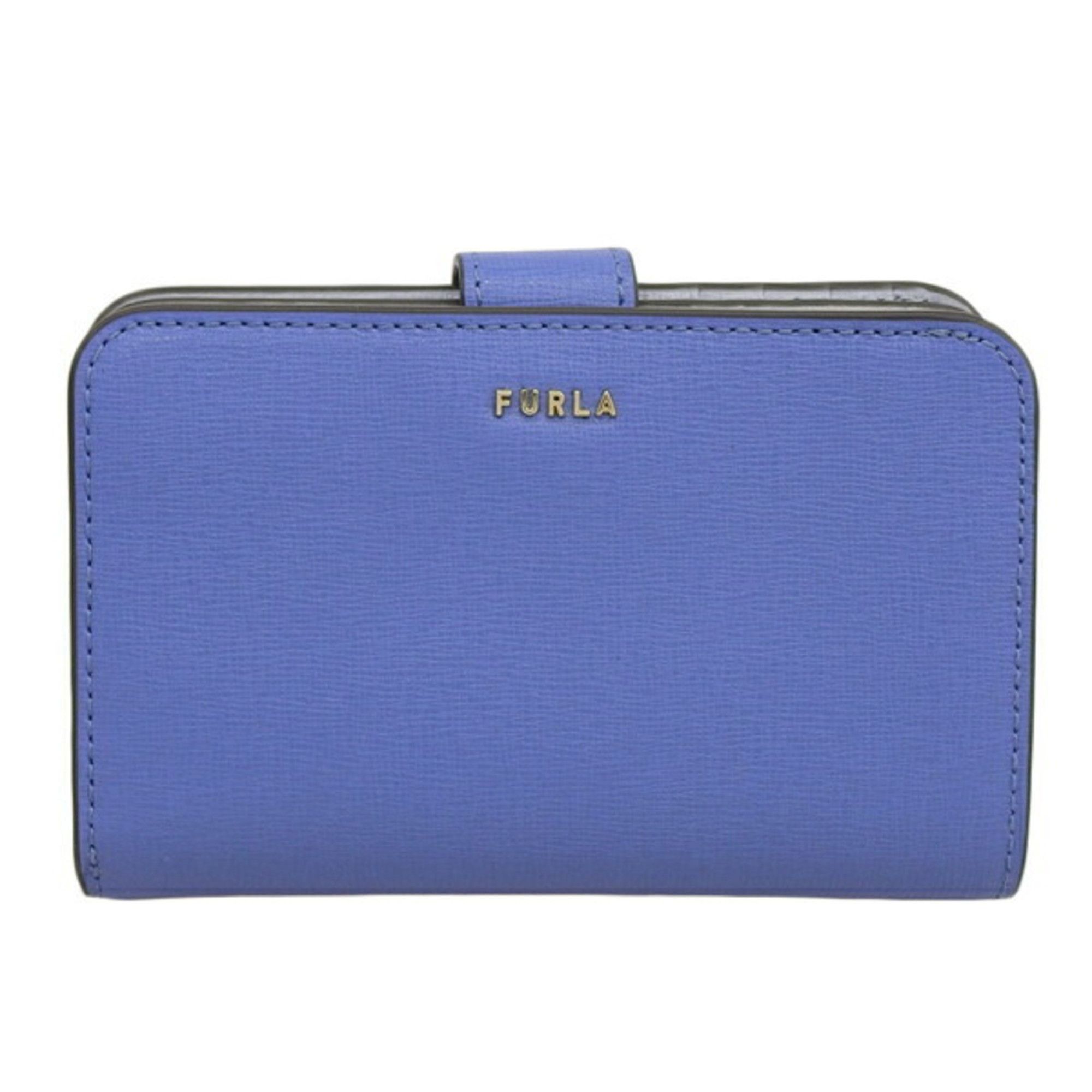 Furla FURLA Leather Babylon L-shaped Zipper Bifold Compact Wallet ...