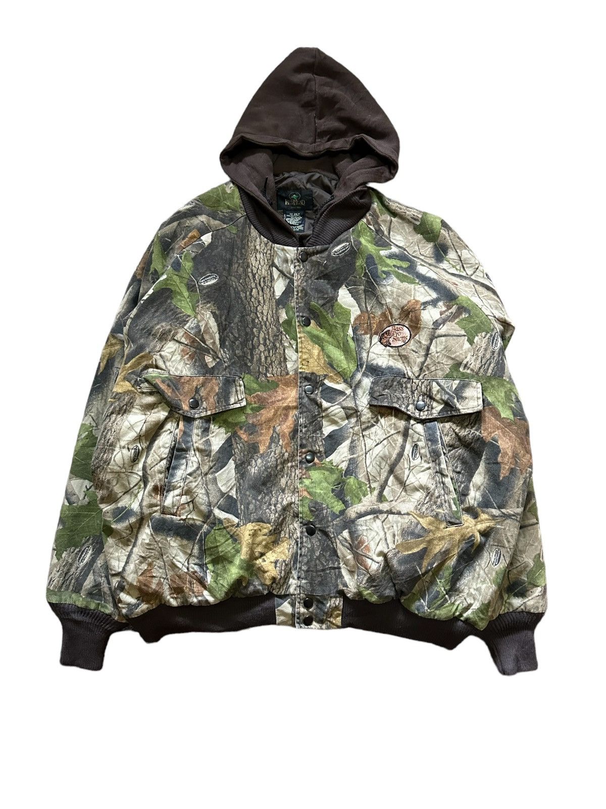 Bass Pro Shops × Vintage vintage realtree camo bass pro shops bomber ...