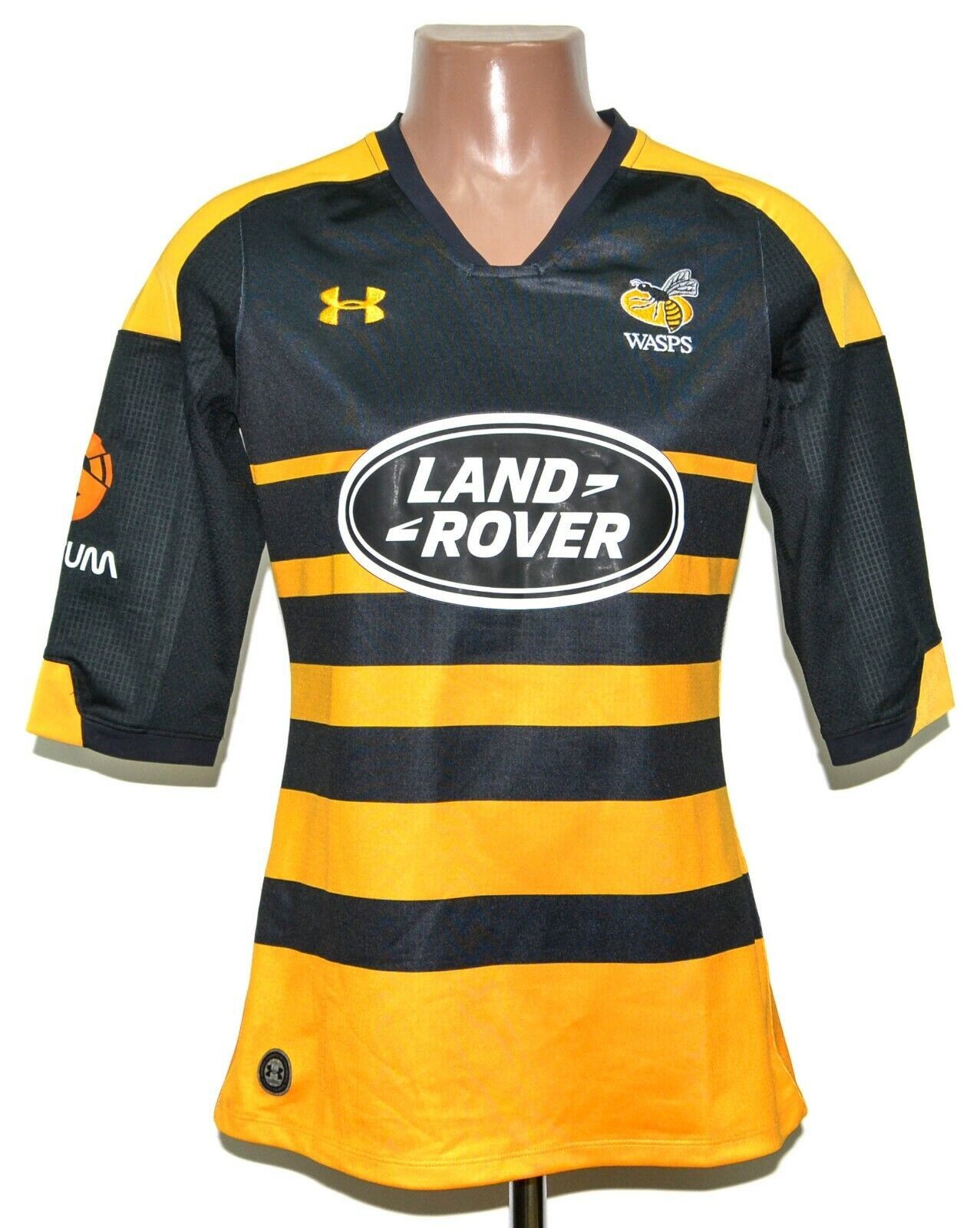 Under Armour LONDON WASPS RUGBY SHIRT JERSEY UNDER ARMOUR SIZE M ADULT ...