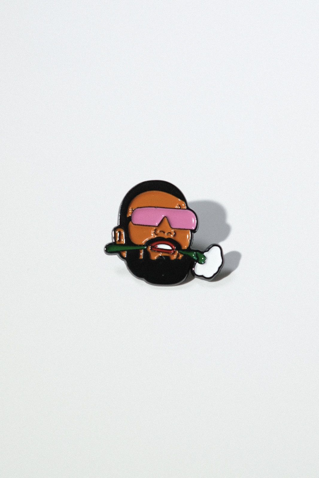 Hype × Pins × Streetwear Bad Bunny Hip-Hop Enamel Pin | Grailed