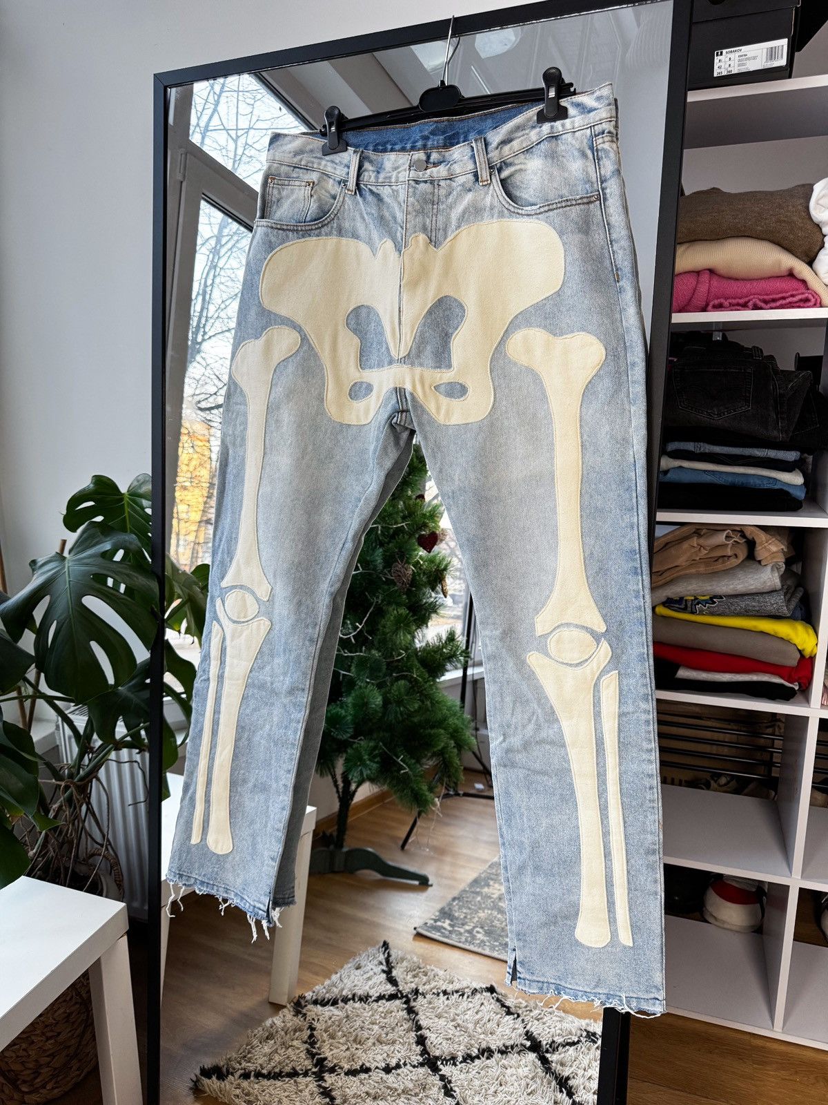 Mnml Mnml Skeleton Jeans Grailed