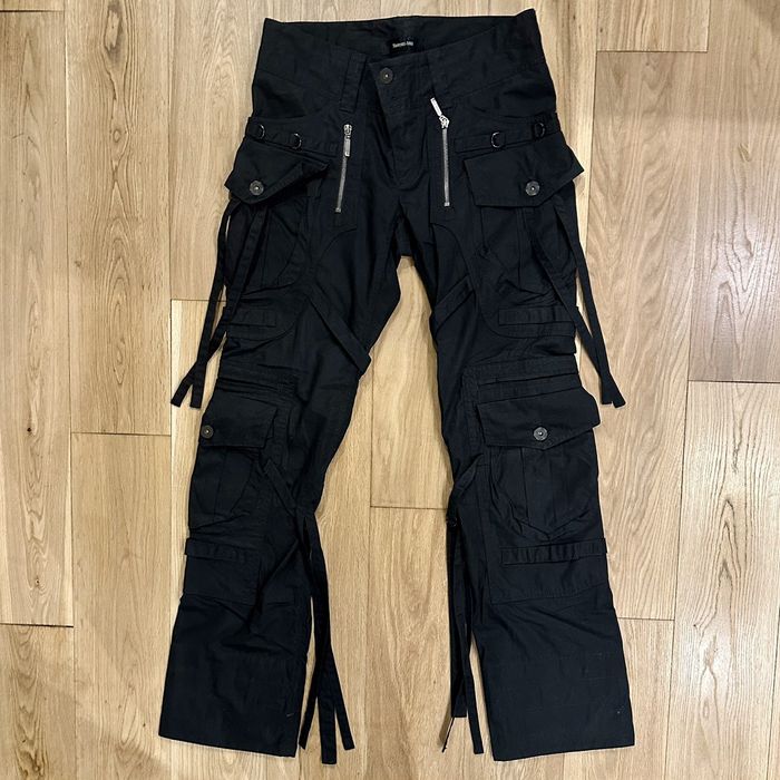 Yasuyuki Ishii Yasuyuki ishii Bondage cargo pants | Grailed