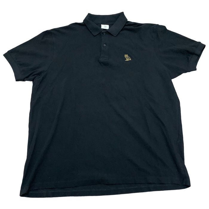 Octobers Very Own Drake October's Very Own Polo Shirt Mens Sz 2XL Black ...