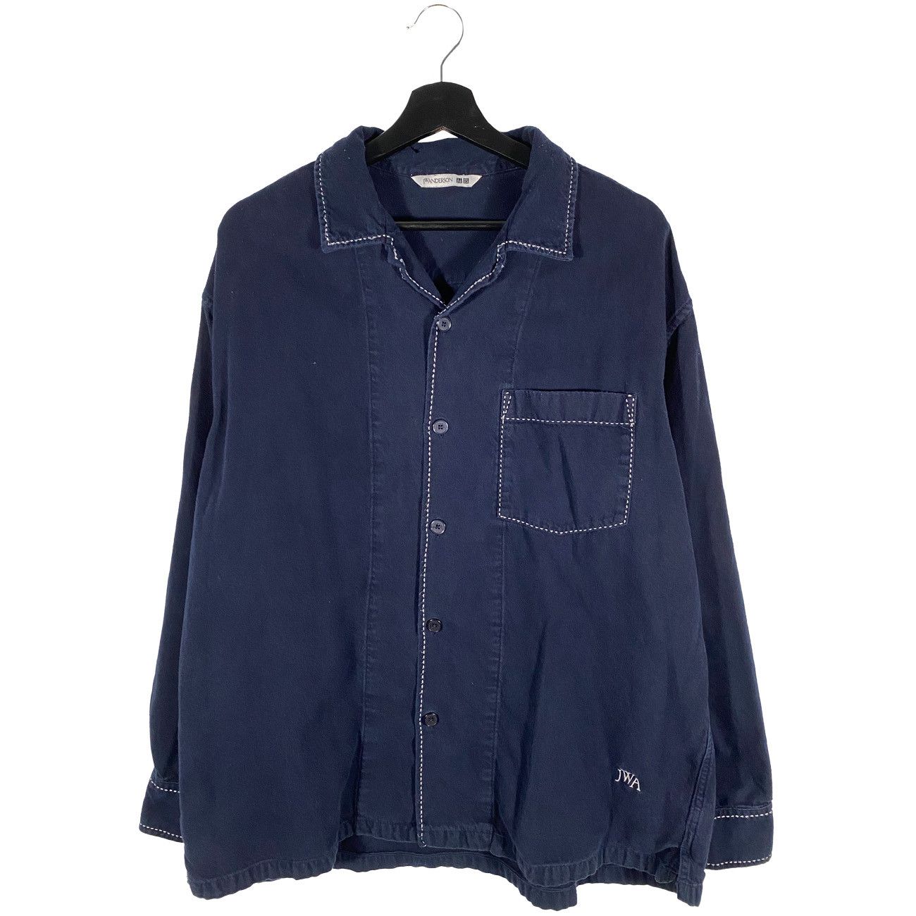 J.W.Anderson × Uniqlo J.W.Anderson x Uniqlo Contrast Stitch Button Down ...