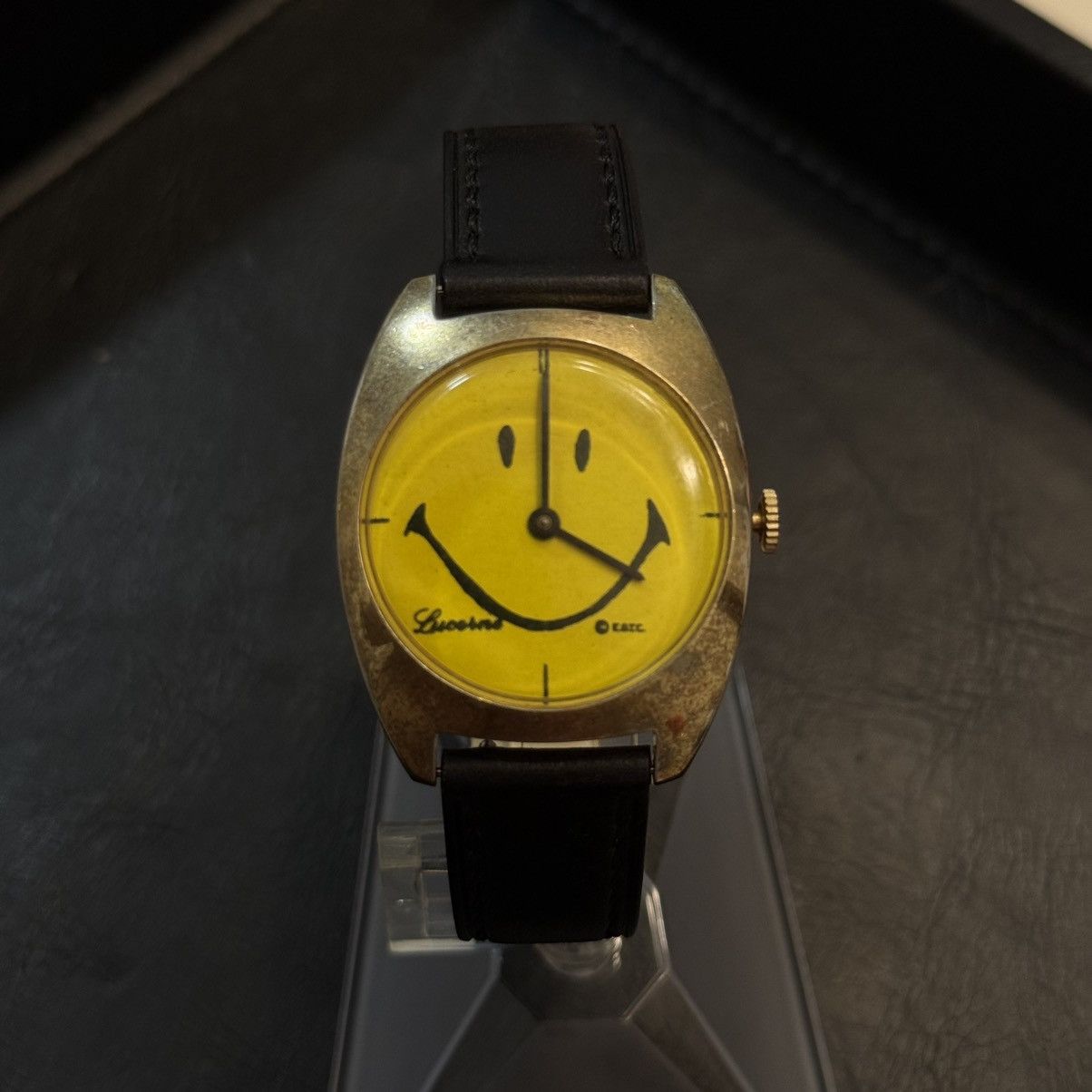 Vintage Vintage 1960s Lucerne Swiss Manual Smiley Face Watch | Grailed