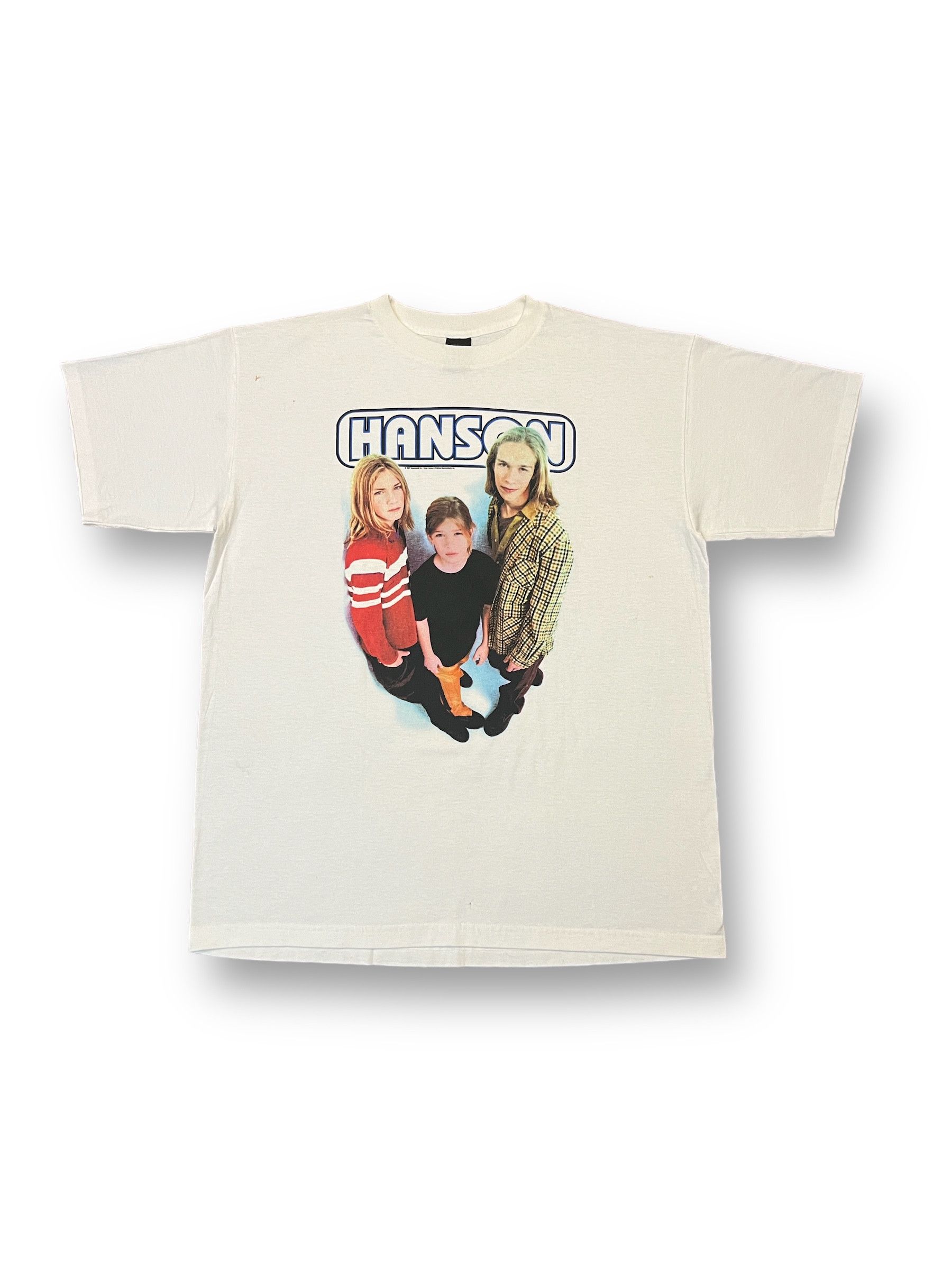 Band Tees × Streetwear × Vintage 1997 Hanson Band T-shirt | Grailed