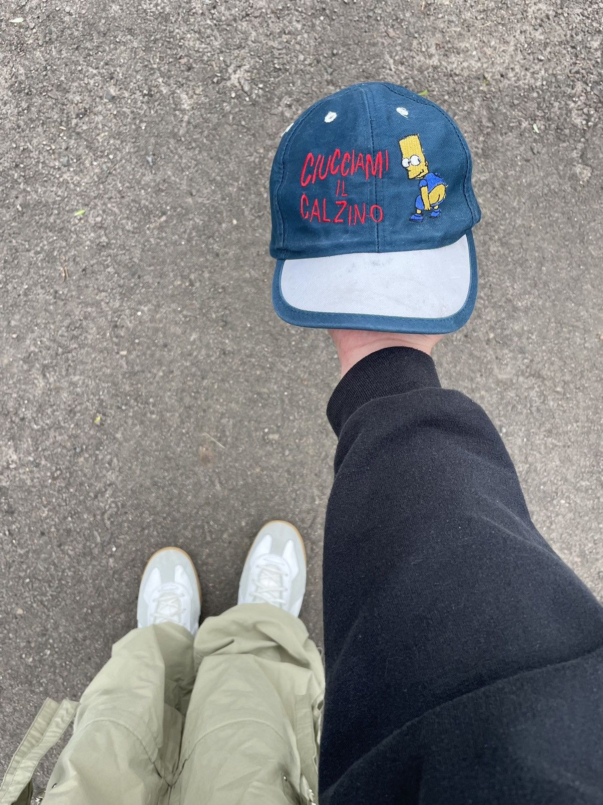 Dad Hat × Movie × The Simpsons Vintage 90s Bart Simpson Hat Cap Y2K ...