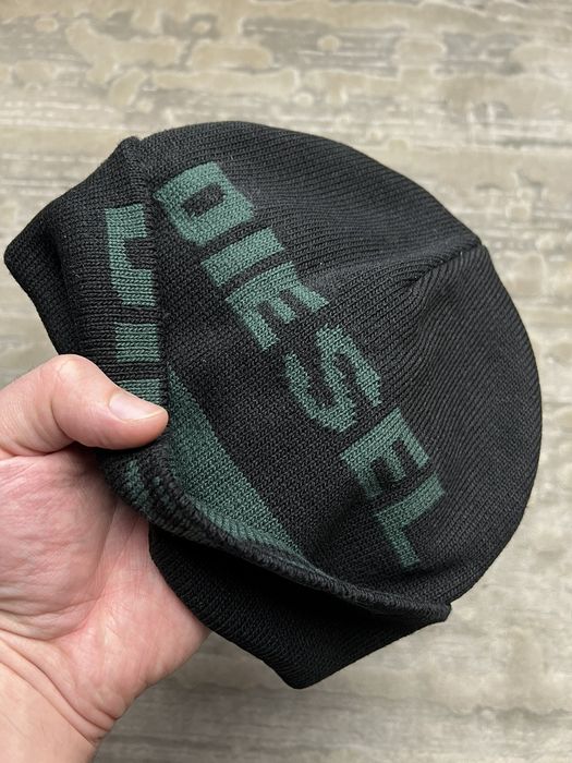 Diesel Diesel beanie hat streetwear logo y2k | Grailed