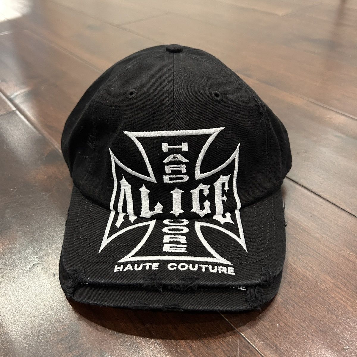 Alice Hollywood × Midnight Studios ALICE DOUBLE BRIM CHOPPER LOGO LA ...