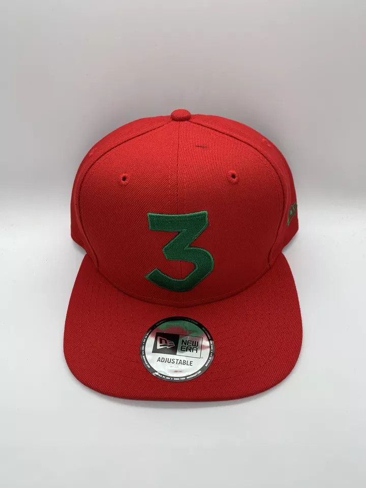 Chance The Rapper × New Era Chance The Rapper 3 Cap Snapback Hat Red ...
