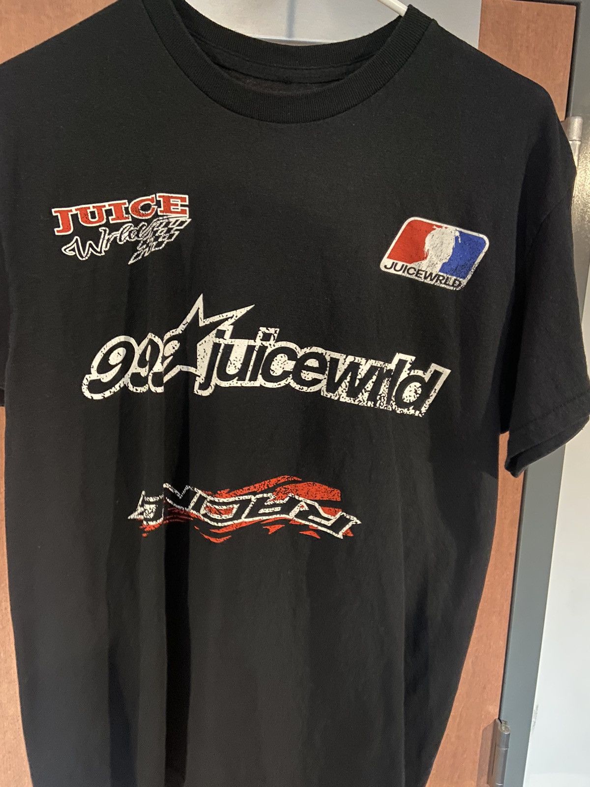 999 Club juice wrld day 2022 racing tee | Grailed