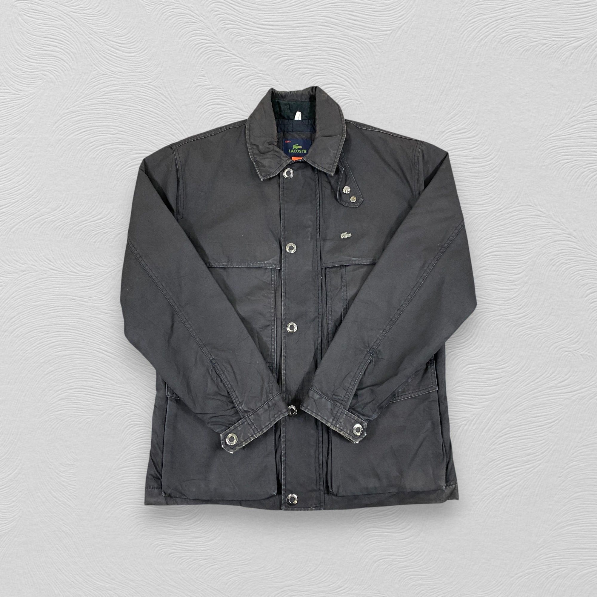 Lacoste Vintage Lacoste Military Style Multipocket Jacket- J406 | Grailed