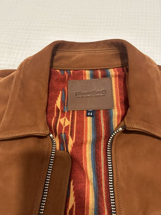 Freenote Freenote Cloth Nubuck Leather Jacket | Grailed