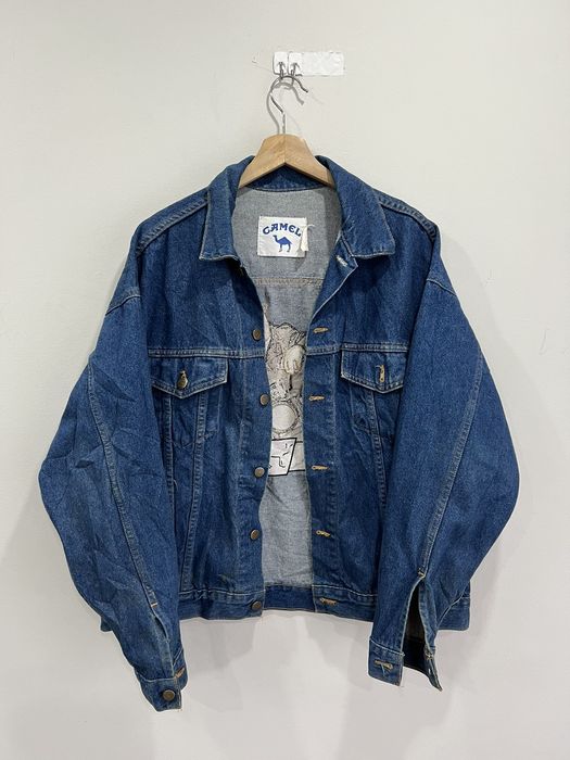 Vintage Vintage Camel Cigarettes Denim Jean Jacket | Grailed