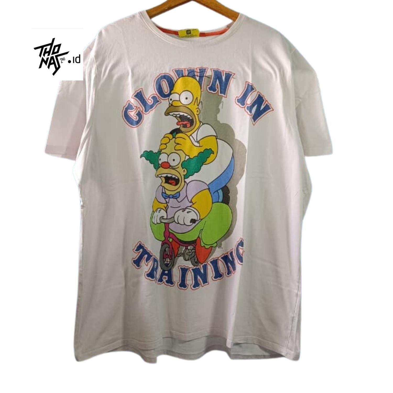 Cartoon Network Clown in Training Homer Simpsons & Krusty | Grailed