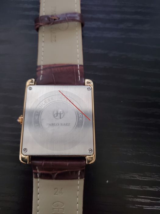 Watch 🔥NEW IN BOX Pablo Raez 40mm Rose Gold Men's Tank Watch | Grailed