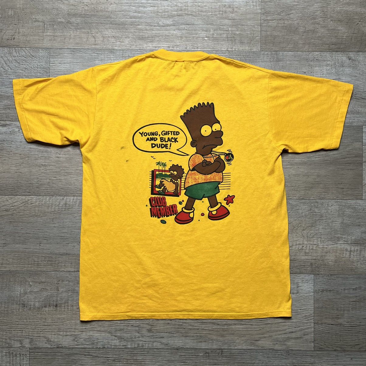 Disney × The Simpsons × Vintage Vintage bootleg Nike Jordan flight ...