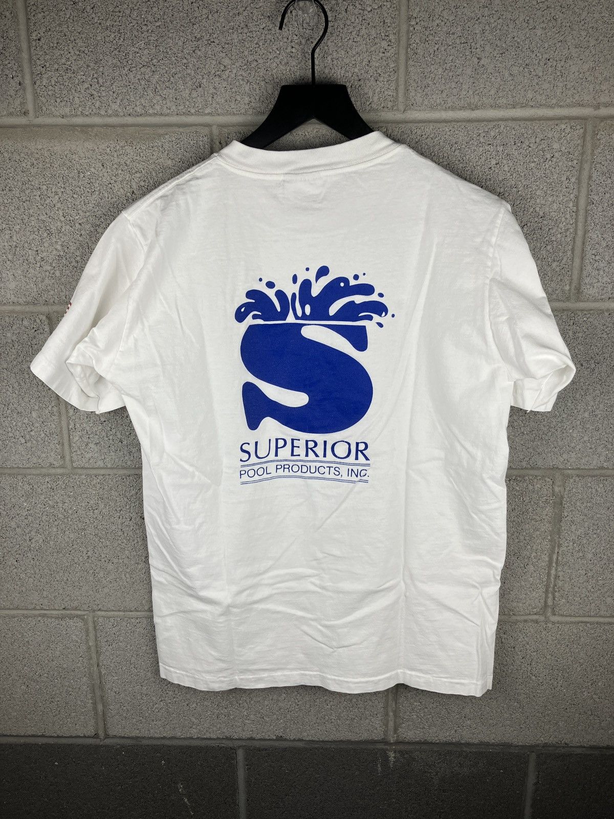 Vintage Vintage 1990s Superior Pool Products Graphic Tee | Grailed