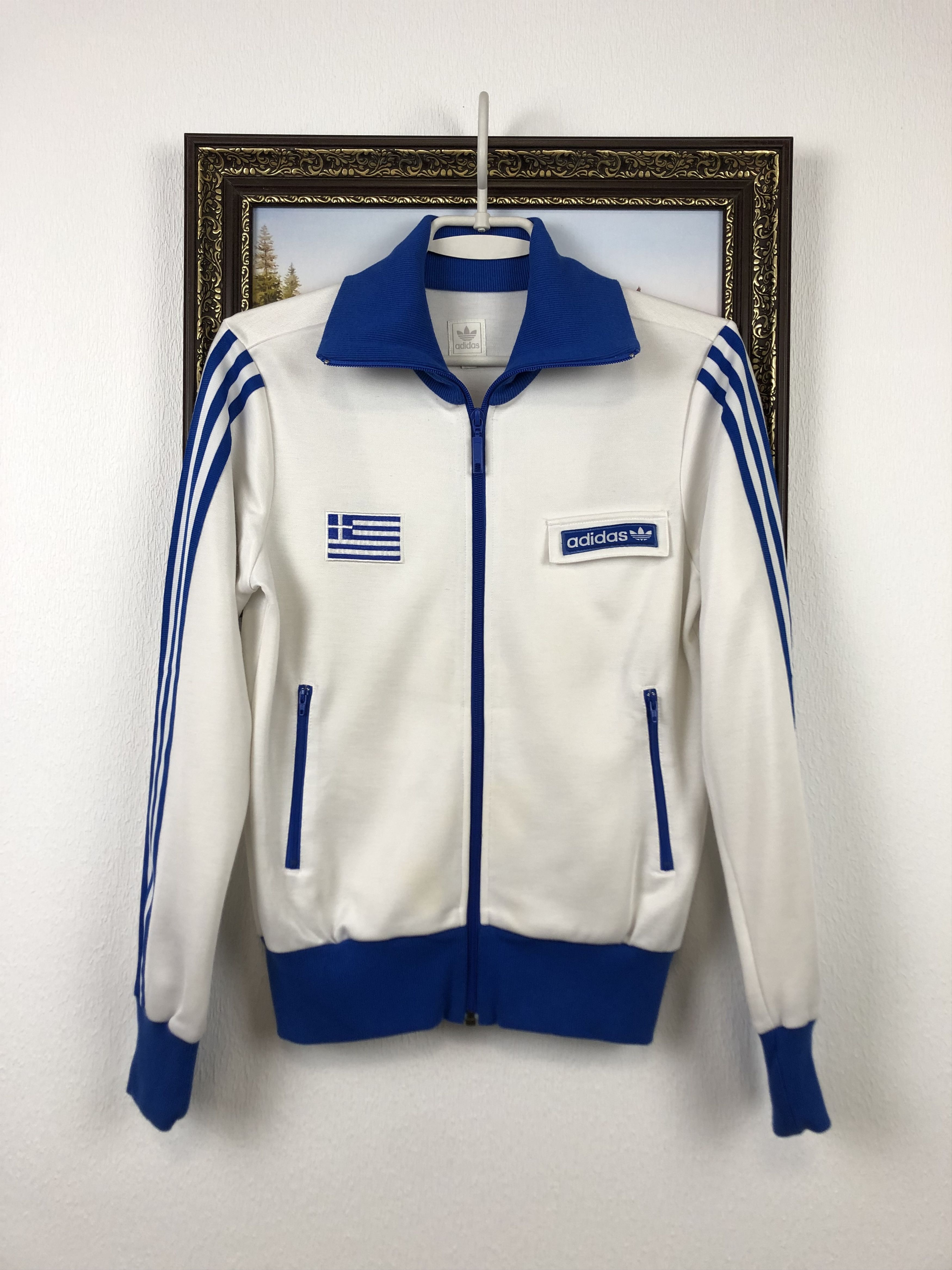 Adidas Vintage Adidas Greece Football Jacket Track Top Soccer | Grailed