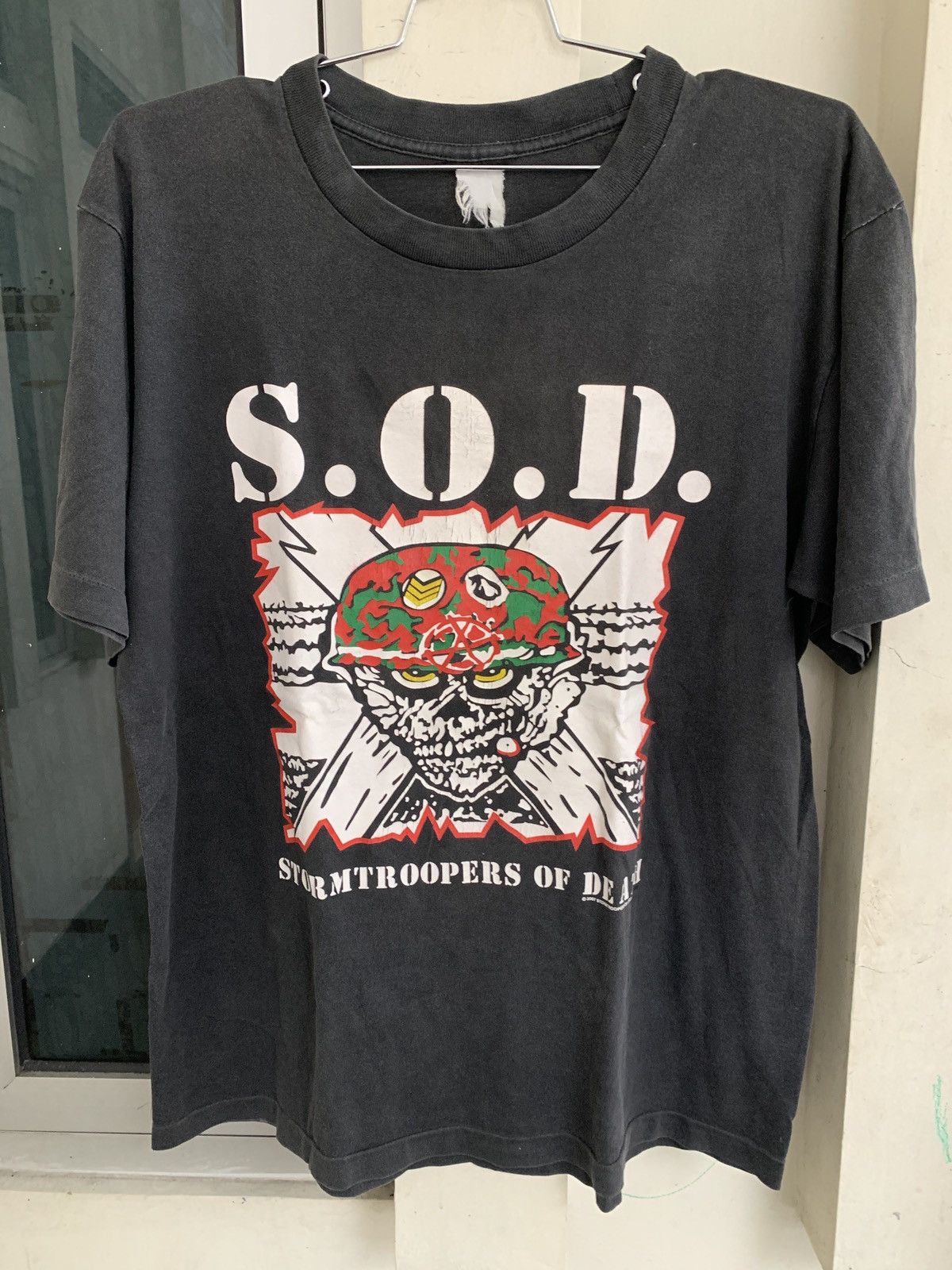 Band Tees × Vintage 2000s Stormtroopers Of Death | Grailed