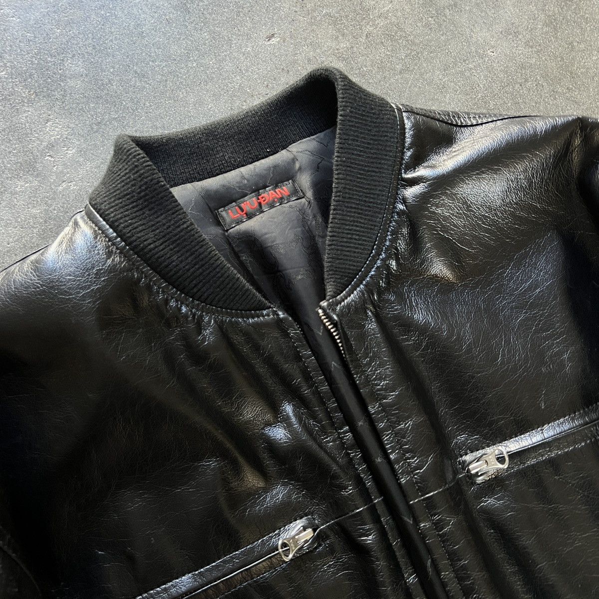 LUU DAN LU’U DAN Reversible Leather Jacket | Grailed