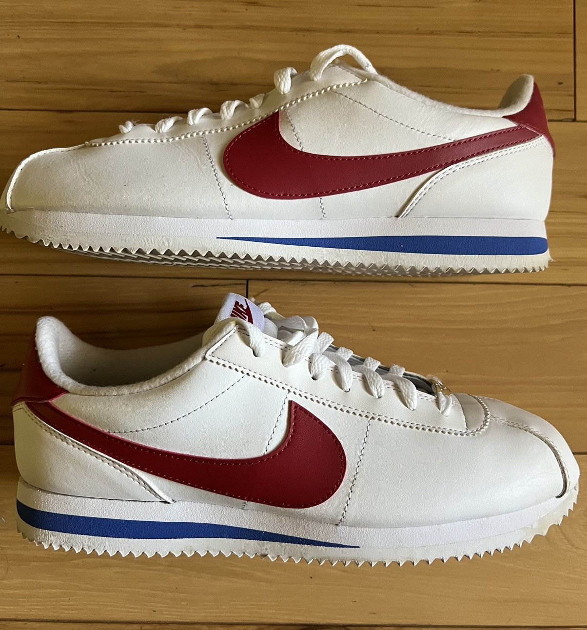 Nike Cortez Basic Leather Forrest Gump | Grailed