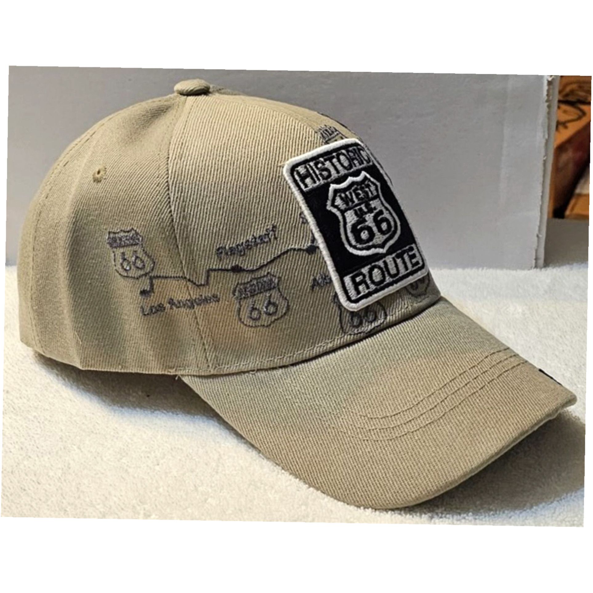 Route 66 Authentic Vintage American Road Trip Route 66 Highway Cities ...