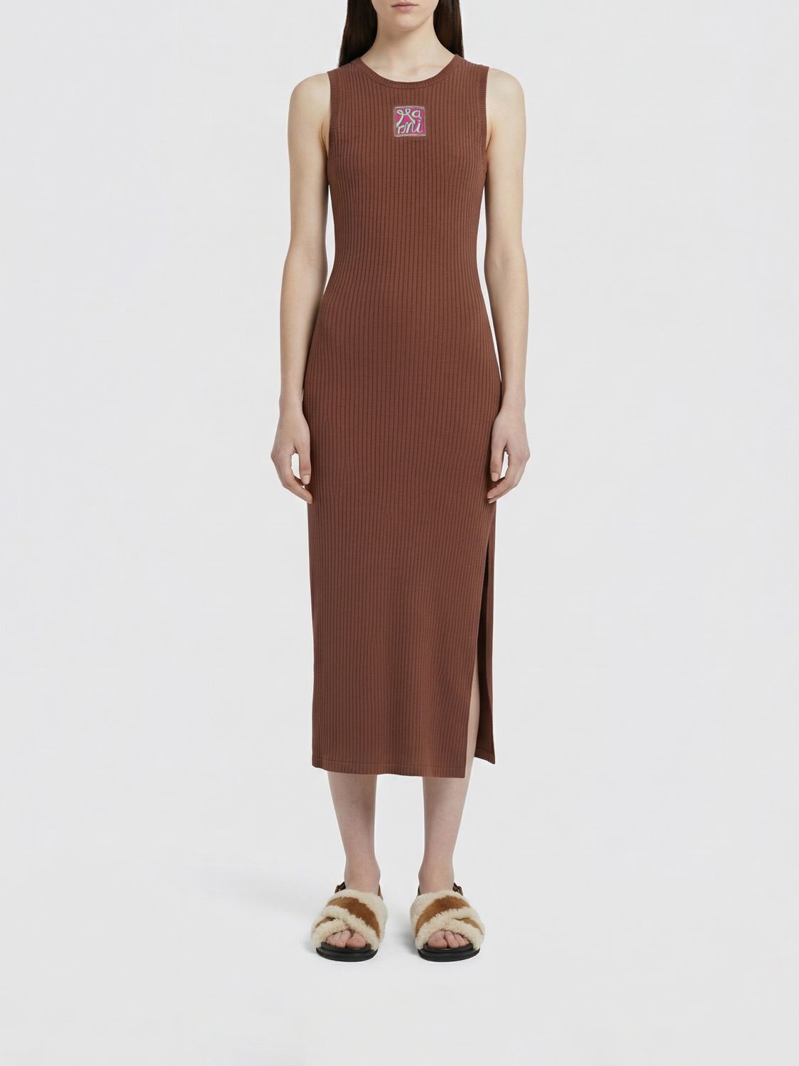 Marni Marni Dress Woman Tobacco | Grailed