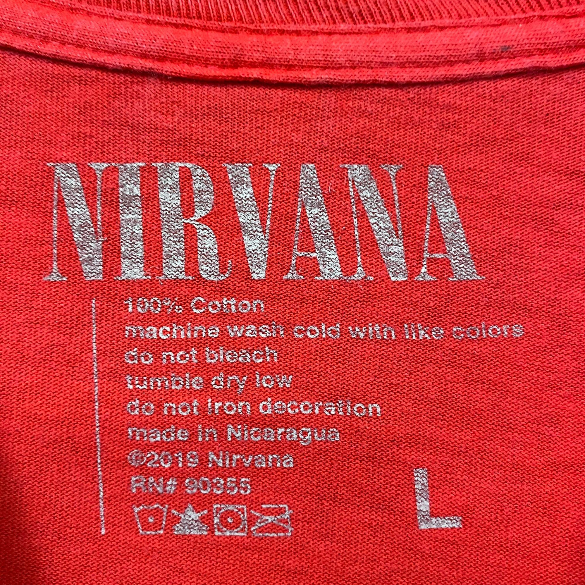 Very Rare Nirvana In Utero Album Cover Art Sprite Grunge Long Sleeve L ...