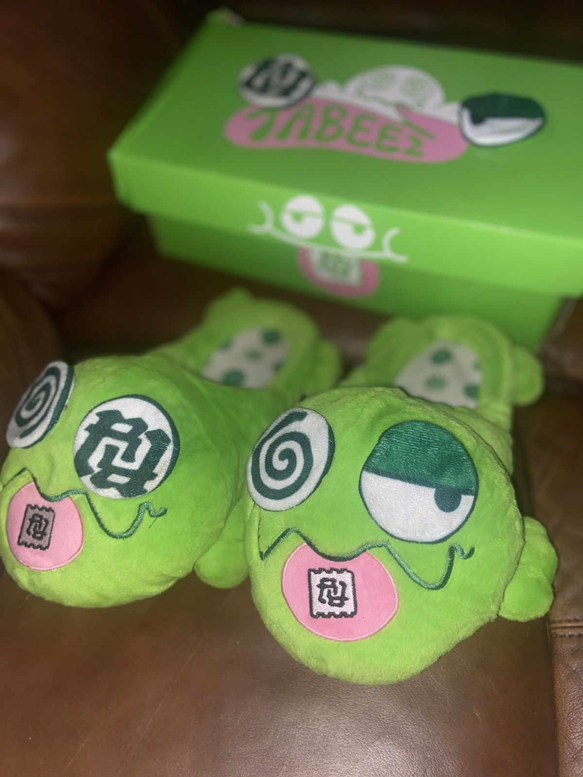 Japanese Brand × Streetwear Really Rich Frog Slippers | Grailed