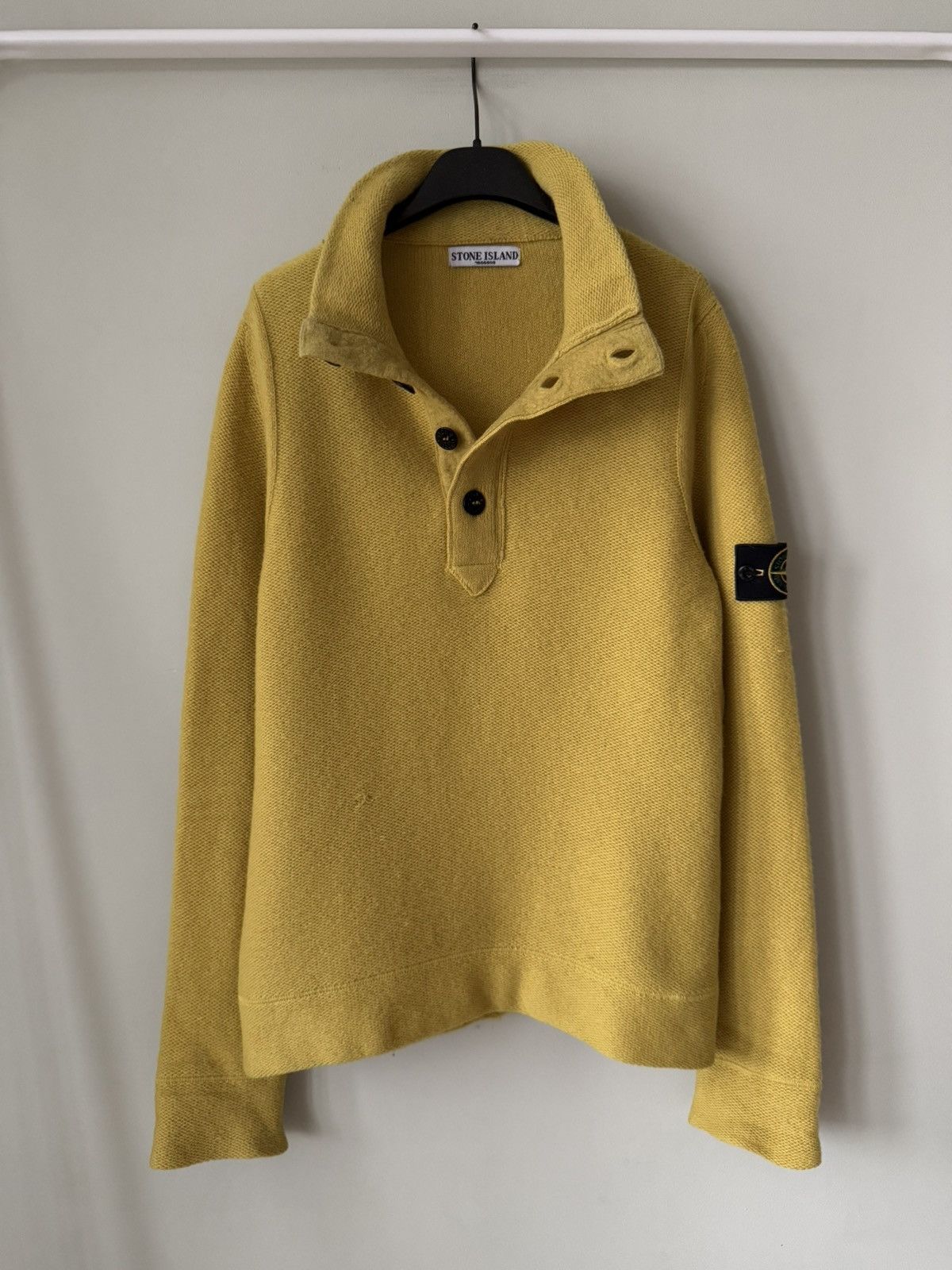 Stone Island AW09 Stone island wool half neck knit sweater | Grailed