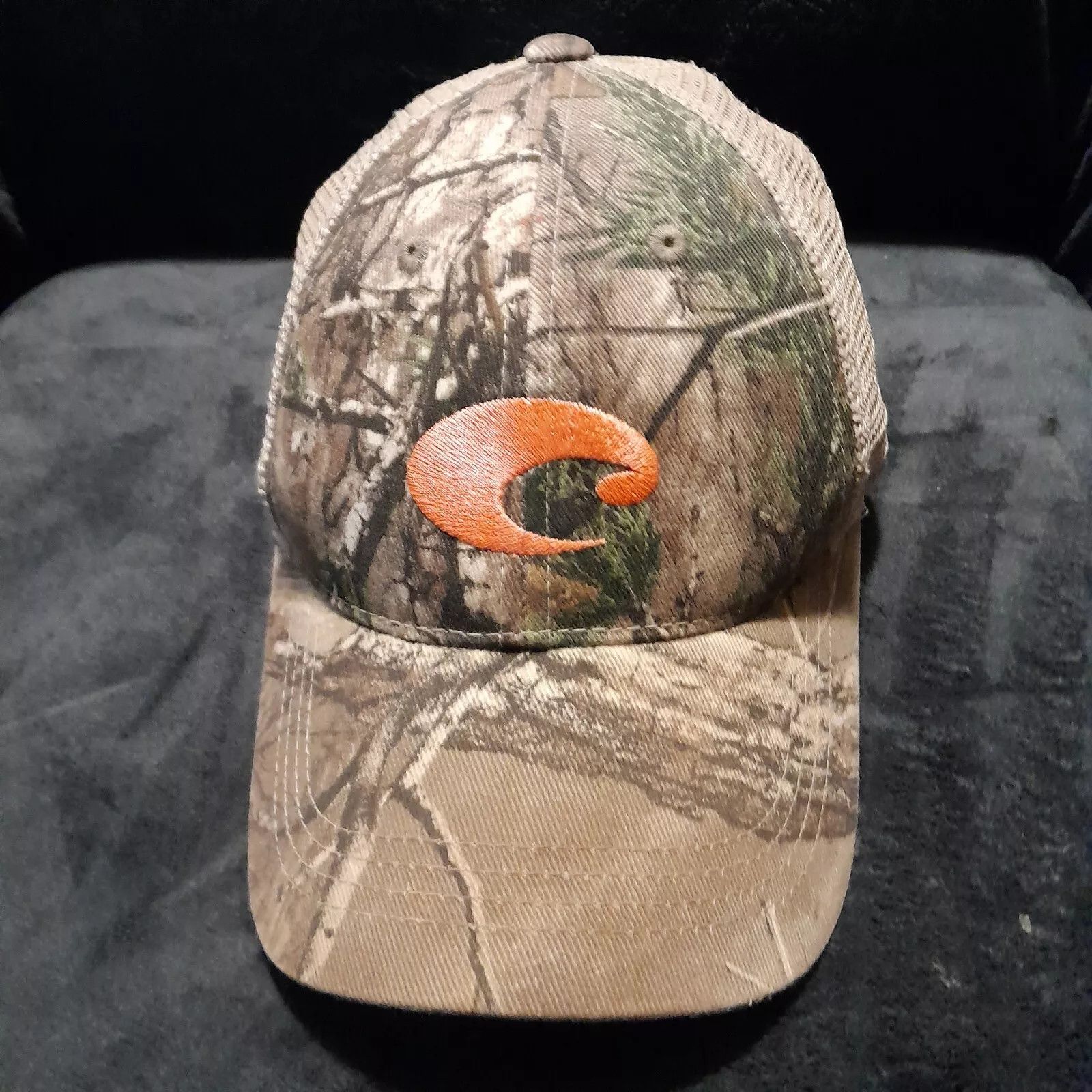 Camo Costa Camo Mesh Strap Back Trucker Hunting Hat | Grailed