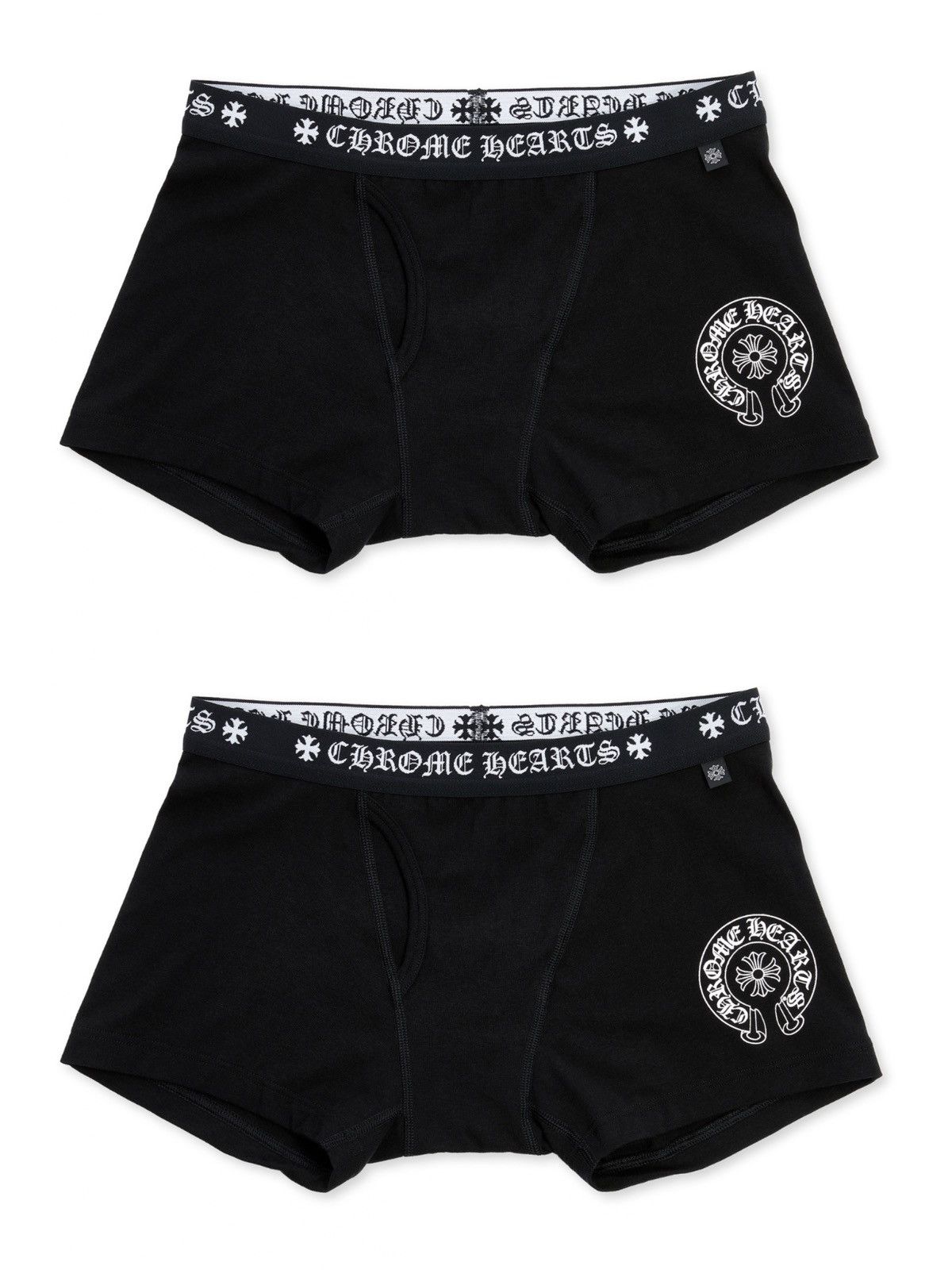 Chrome Hearts Chrome Hearts Boxer Briefs 2Pk - Black | Grailed