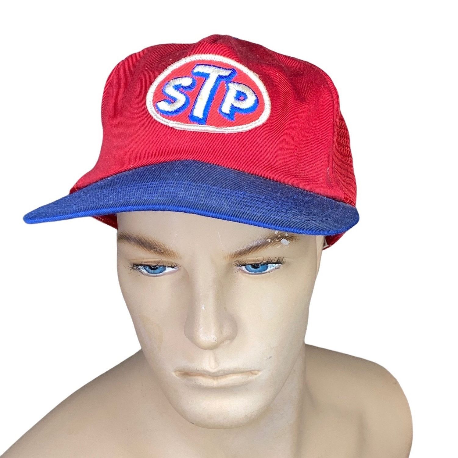 Vintage STP Oil Automobile Trucker hat Ball Cap | Grailed