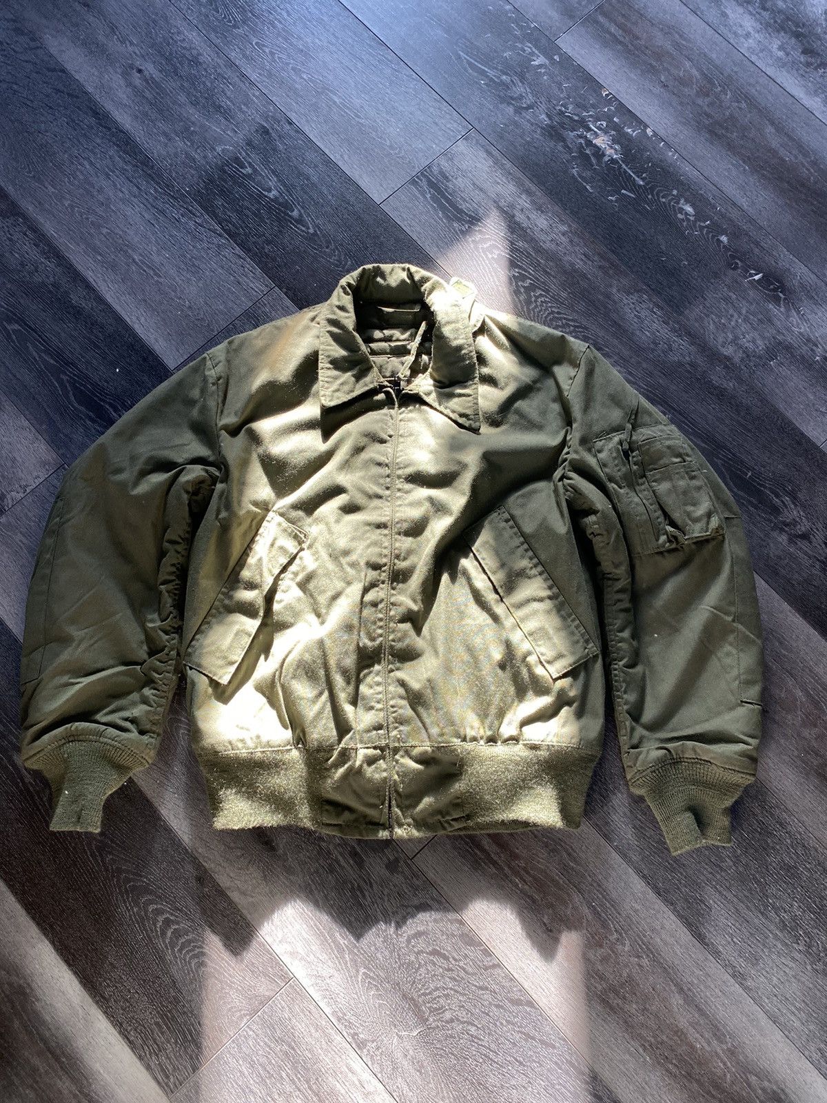 Vintage Vintage cold weather insulated military bomber jacket | Grailed