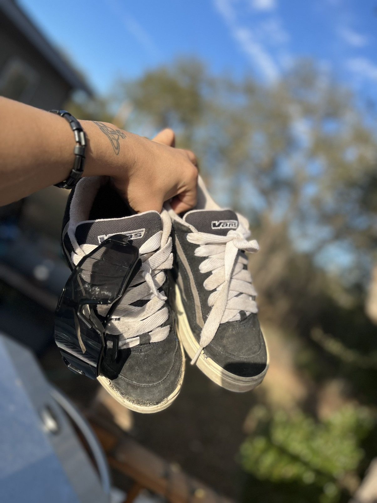 Vans *FREE GIFT* VINTAGE VANS SWIZZLE 90s /ASAP ROCKY WORN | Grailed