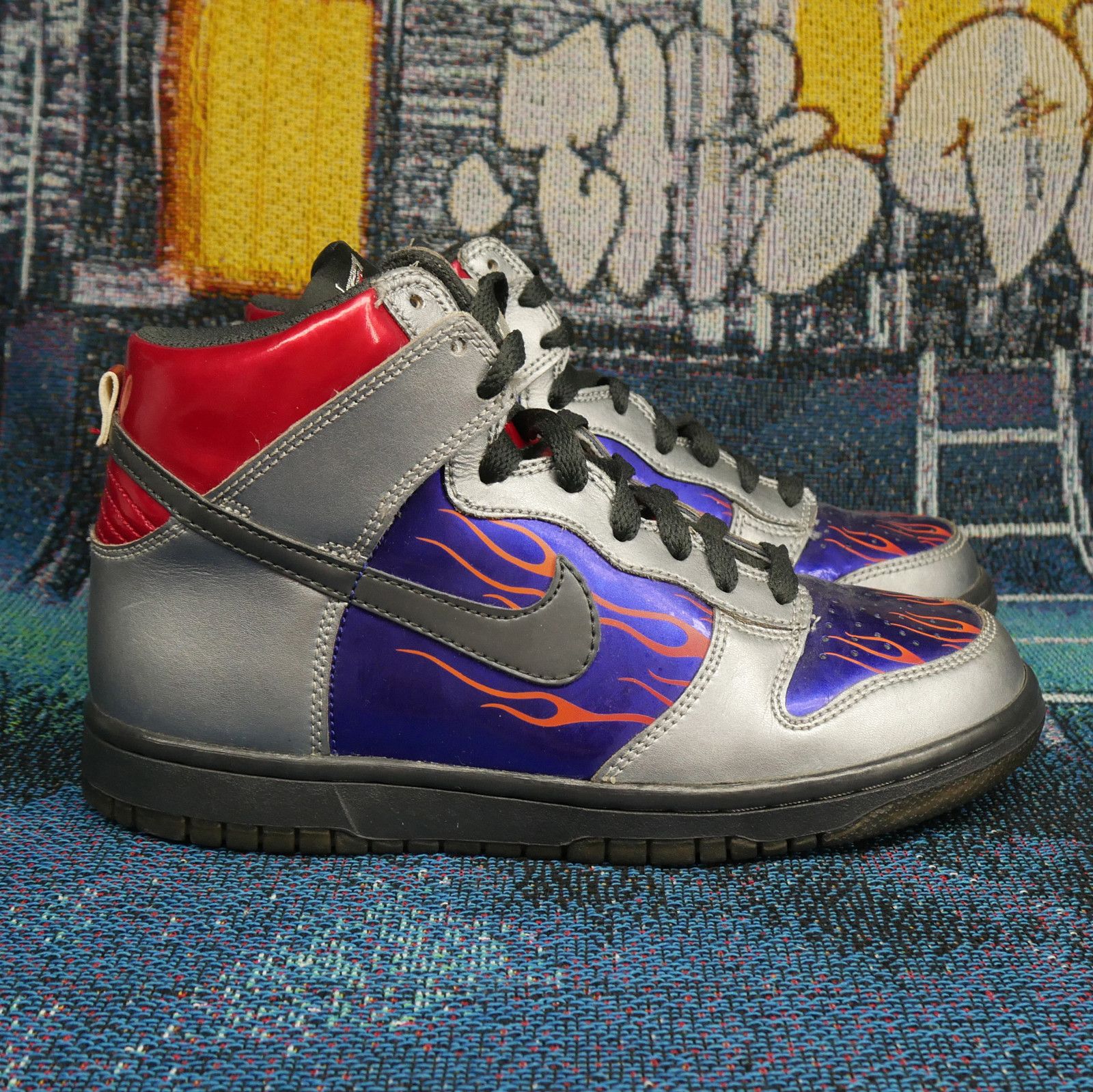 Nike Nike x Transformers Dunk High Collab Optimus Prime | Grailed