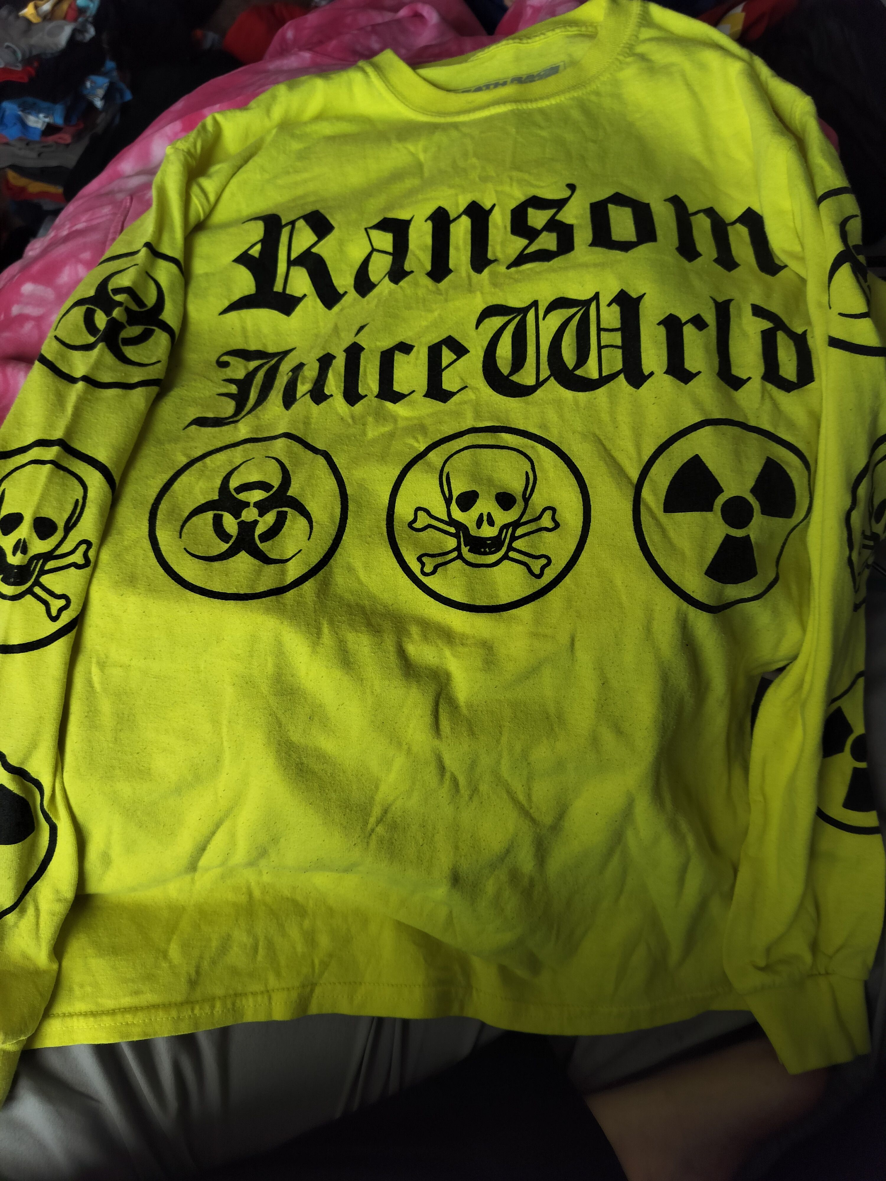 Ransom Clothing Juice Wrld x Ransom collab long sleeve | Grailed
